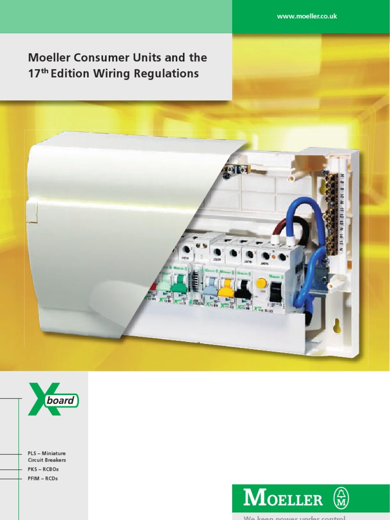 Moeller Consumer Units and The 17 Edition Wiring Regulations | PDF ...
