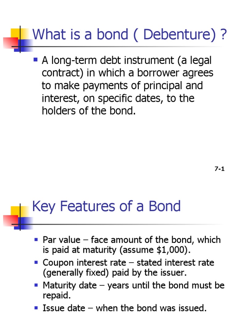 What Is A Bond (Debenture) ? | PDF | Debenture | Bonds (Finance)