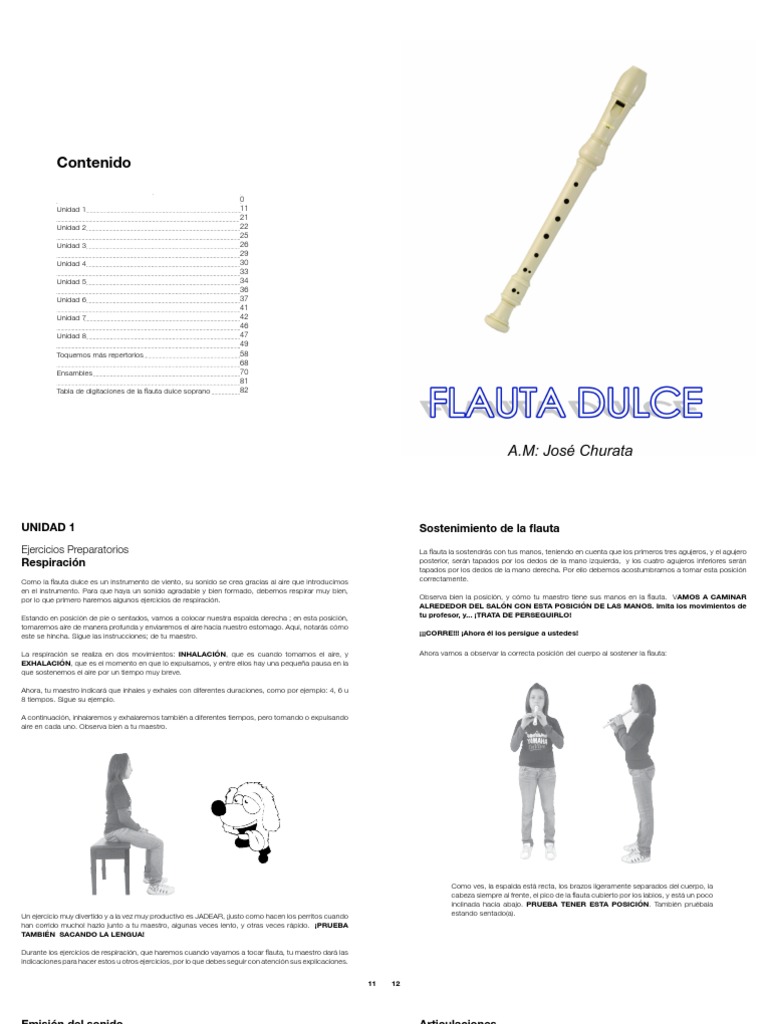 Flauta Dulce | PDF | Flauta | Ritmo