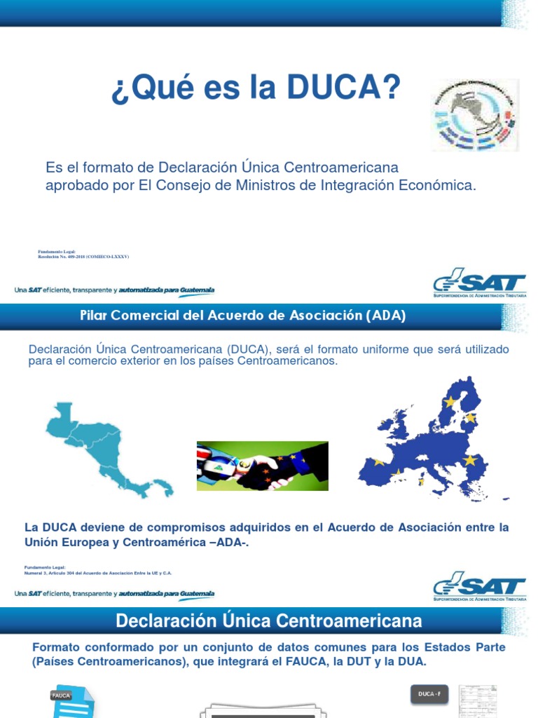 Que Es La DUCA | PDF