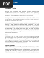L&T Organizational Structure Overview | PDF