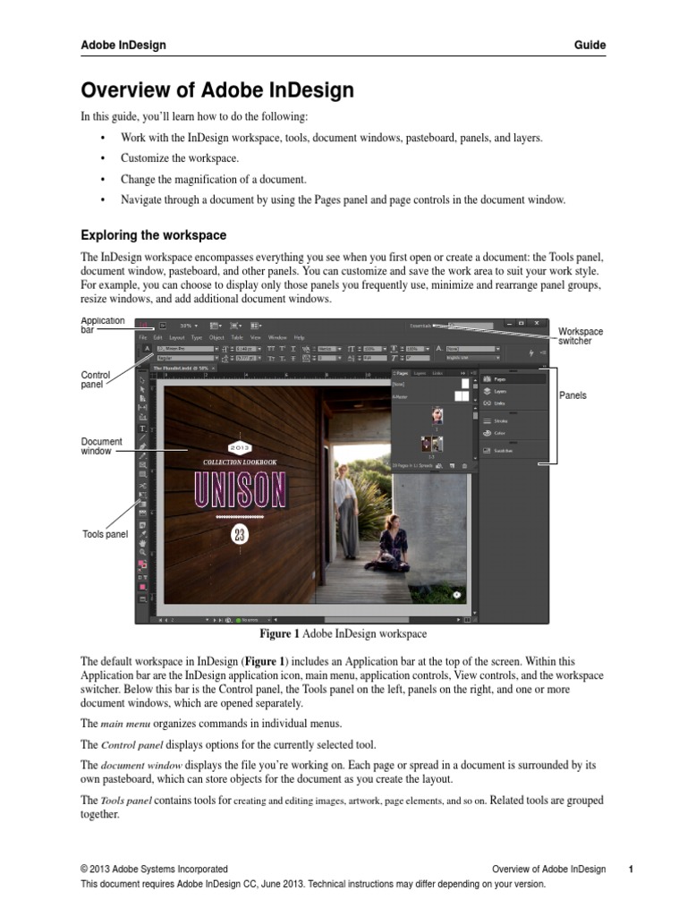 Indesign Overview | PDF | Page Layout | Adobe In Design