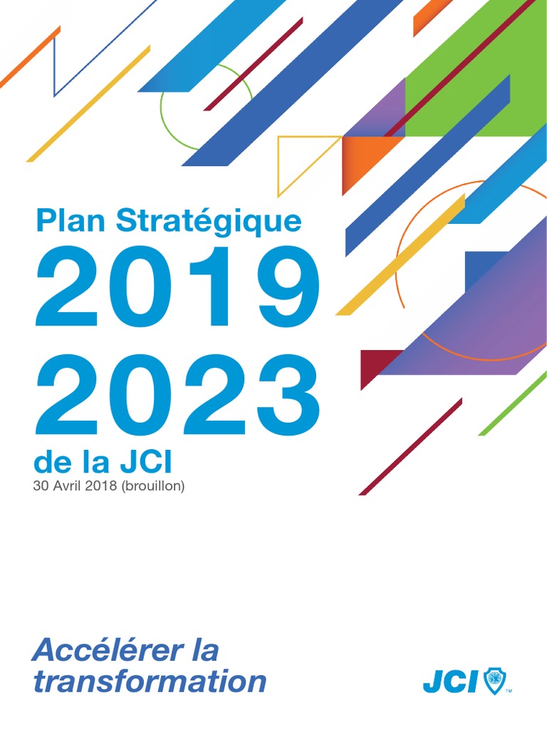 Plan Strategique 2019 - 2023 de La JCI-30 Avril | PDF | Développement ...