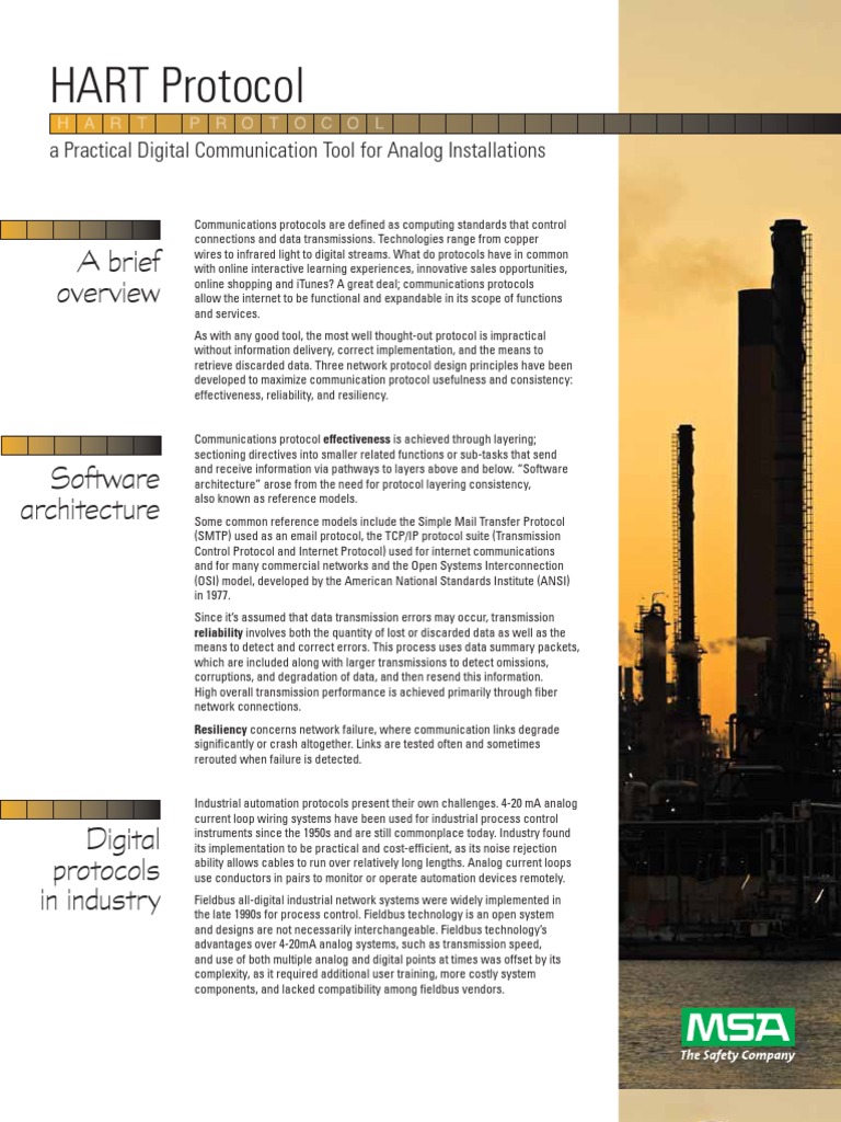 HART Article | Download Free PDF | Internet Protocol Suite | Osi Model