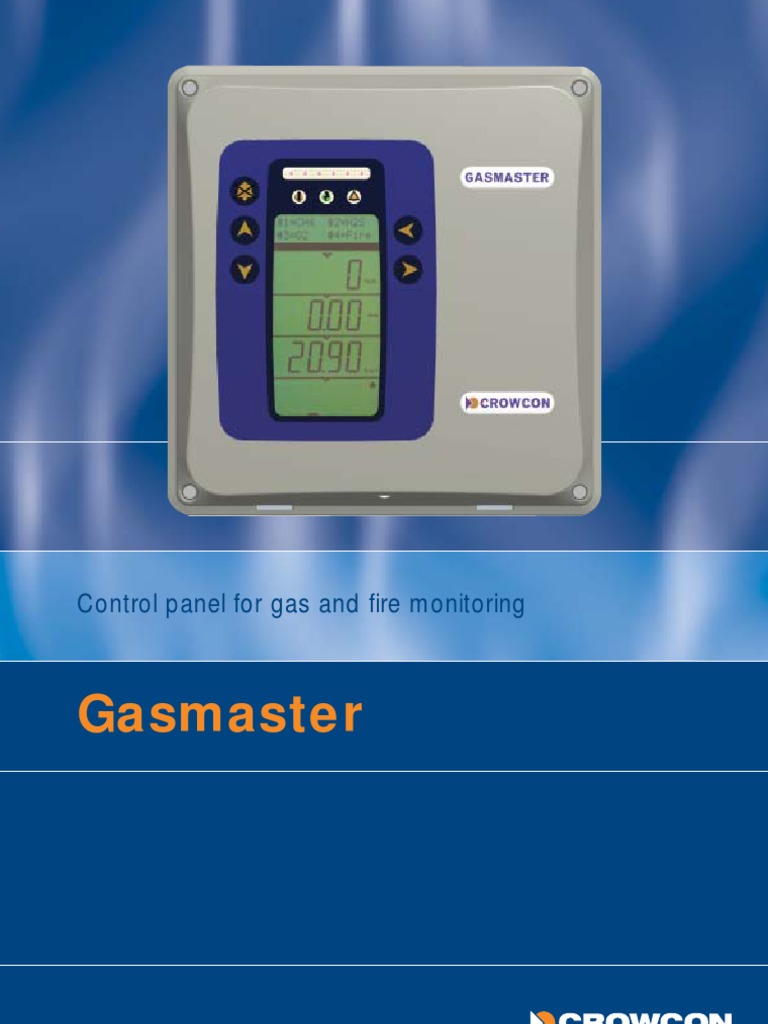 Gasmaster: Control Panel For Gas and Fire Monitoring | PDF | Relay | Switch