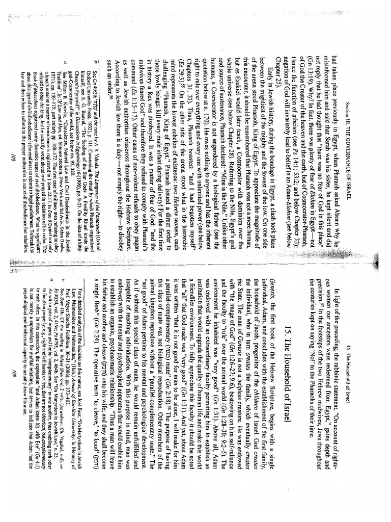 Jose Faur The Horizontal Society 1 - Household of Israel | PDF ...