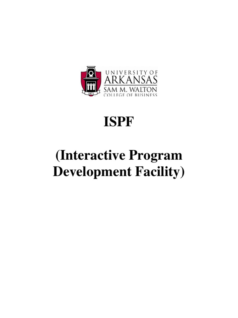 Ispf (Interactive Program Development Facility) | PDF | System Software | Computer Architecture