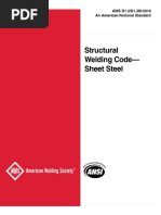 AWS D1.6 - Structural Steel Code - Stainless Steel | PDF