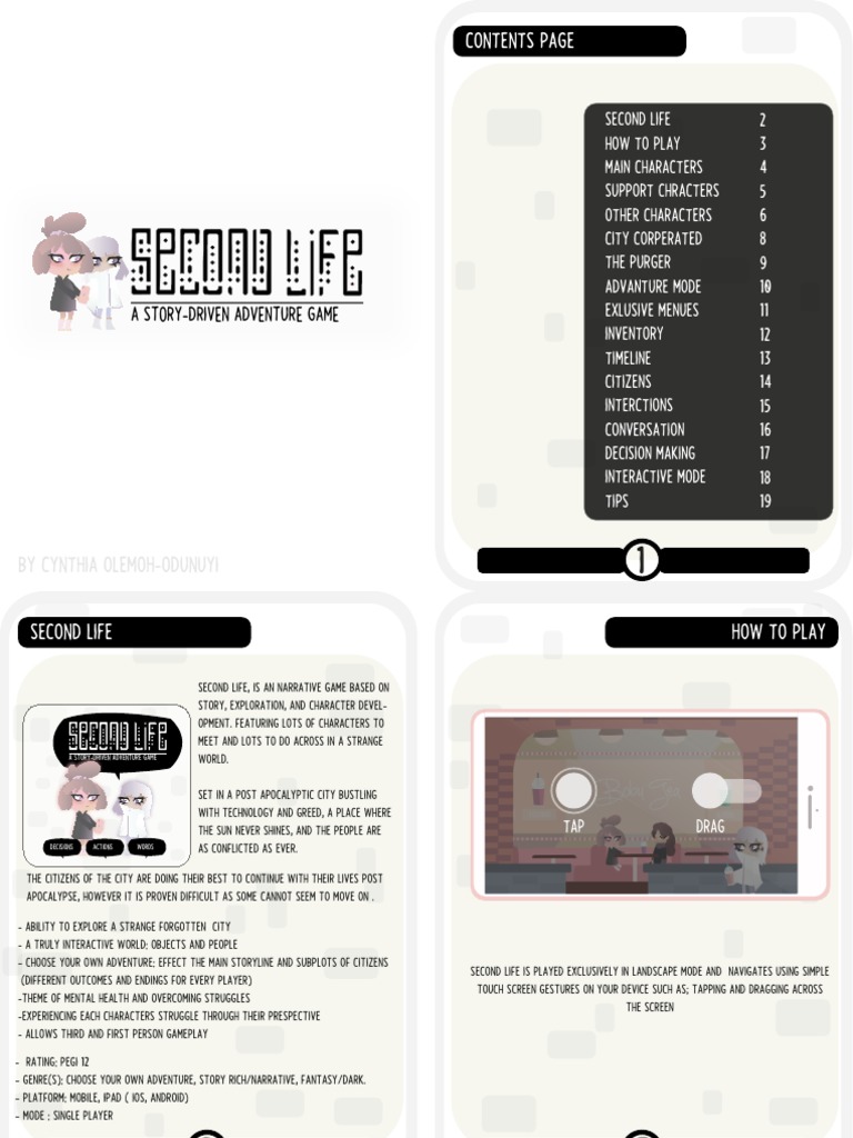 Second Life Booklet | PDF | Second Life | Ios