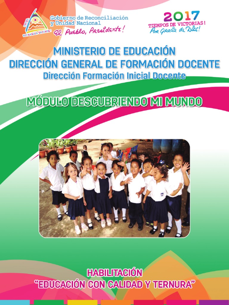 Descubriendo Mi Mundo | PDF | Educación de la primera infancia ...