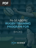 Pre Season Strength and Conditioning For Rugby | PDF | Strength ...