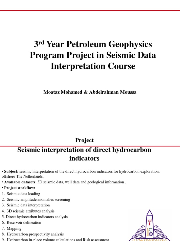 Project of Shallow Gas Exploration of The Dutch Continental Shelf PPT#2 ...