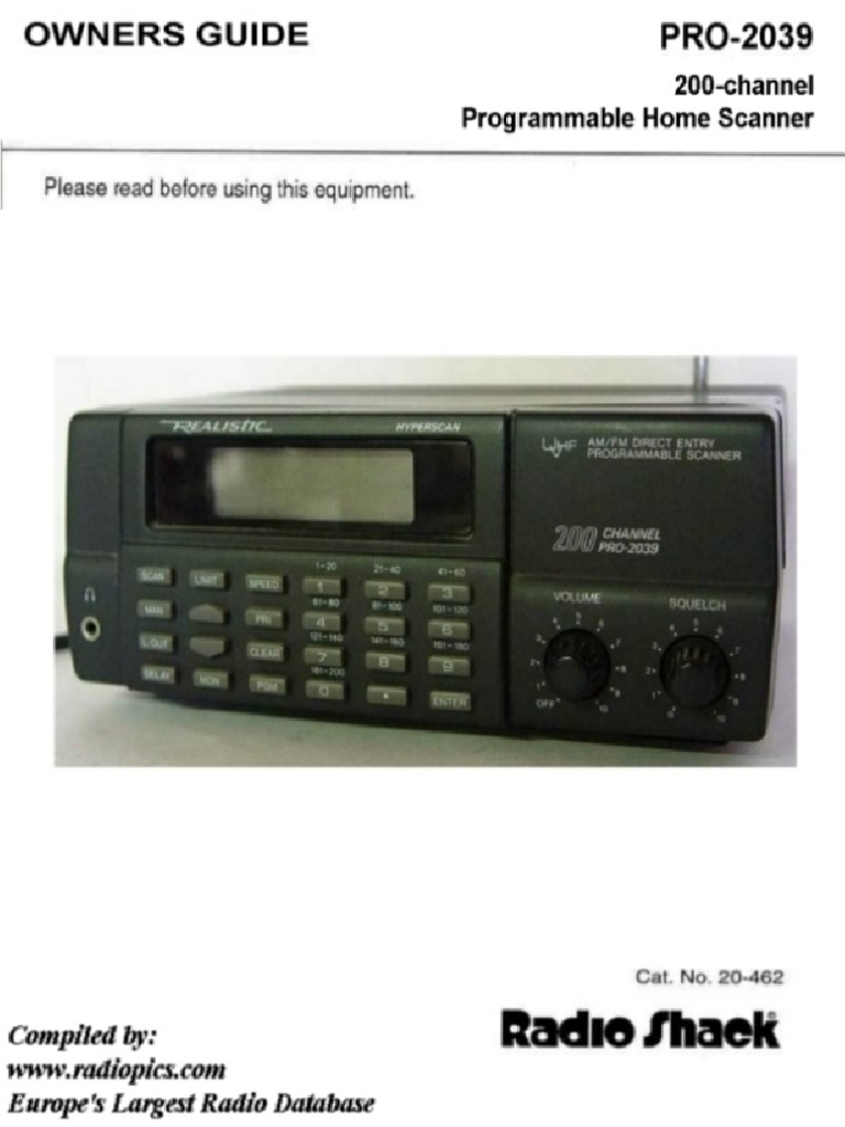 Setting Up and Using Scanner Features | PDF | Hertz | Frequency Modulation