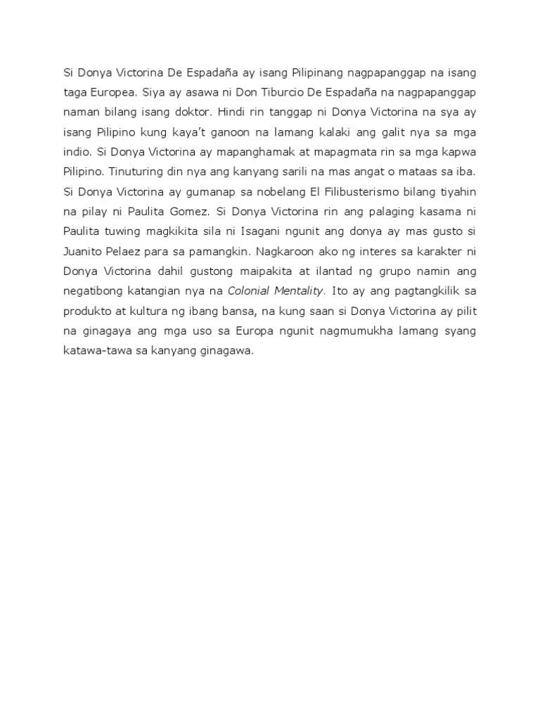 Donya Victorina | PDF