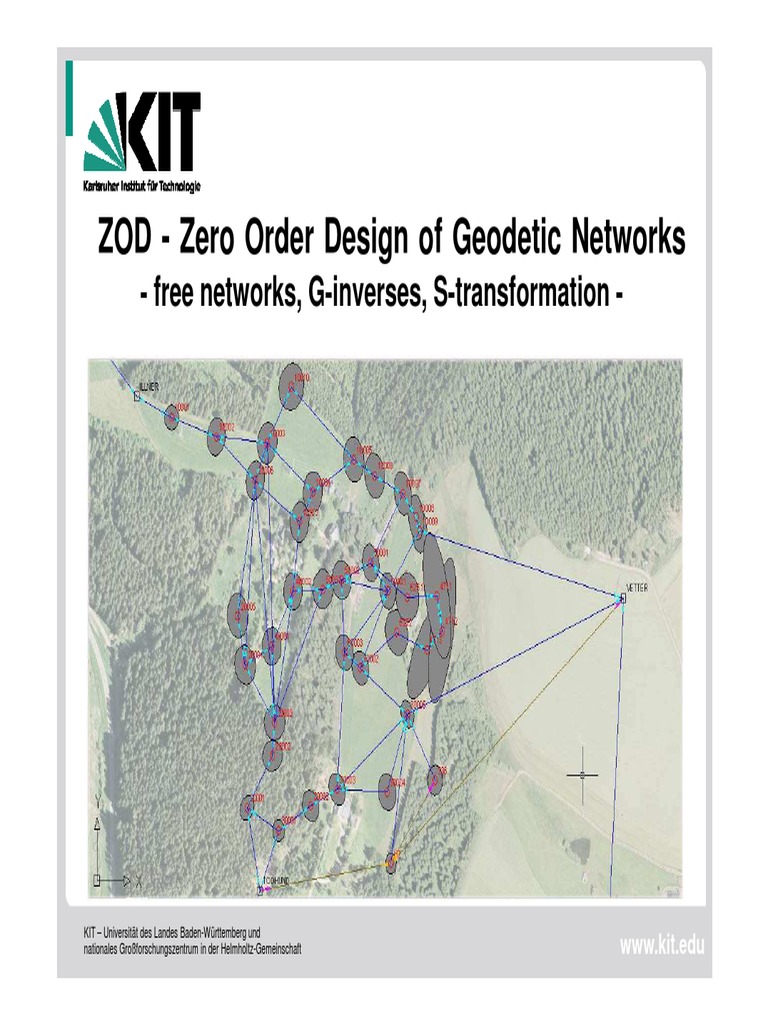 ZOD Presentation PDF | PDF | Geodesy | Rotation