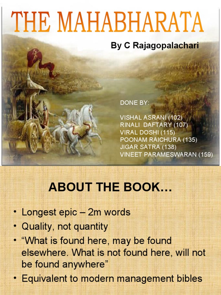Mahabharat Final | PDF | Mahabharata | Vaishnava Texts