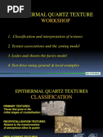 Epithermal Vein Textures Lodes & Shoots - Morrison - 2008 | PDF | Quartz | Minerals