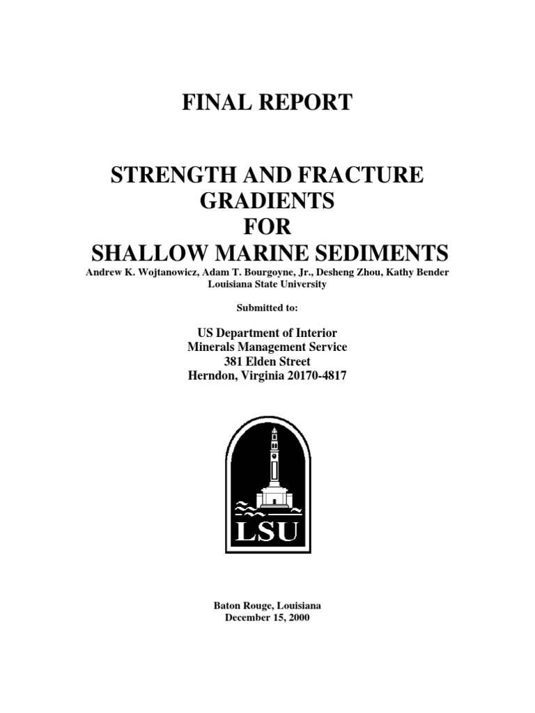 Fracture Gradient | Download Free PDF | Blowout (Well Drilling ...