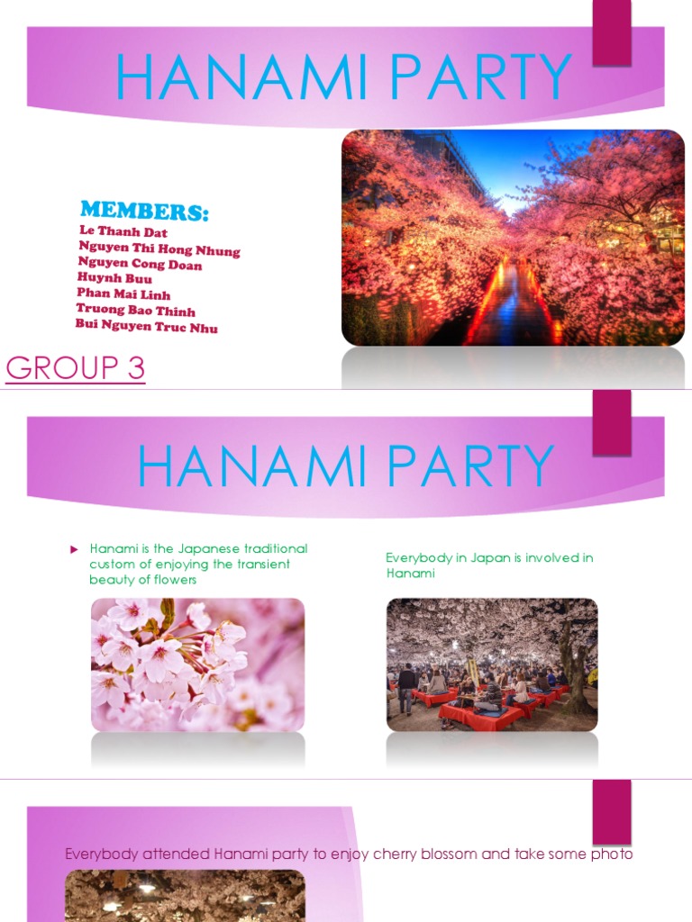 Hanami Party | PDF