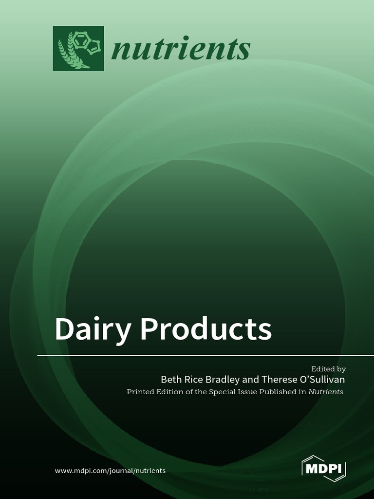 Dairy Products PDF | PDF | Gastrointestinal Tract | Milk