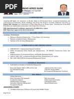 HSE Officer NAVEED CV PDF | PDF | Safety