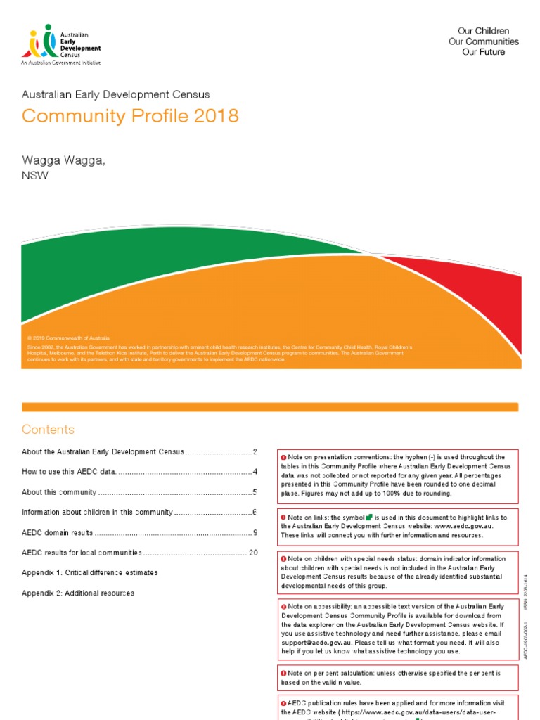 Australian Early Development Census Data | PDF | Child Development ...