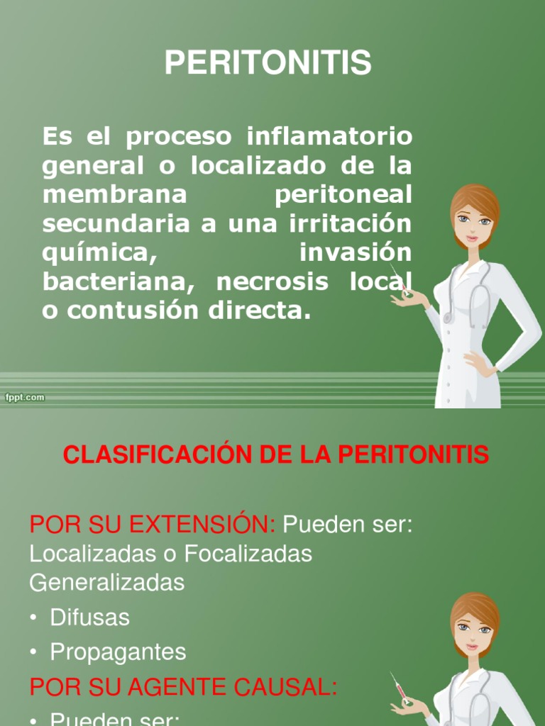 La Peritonitis | PDF