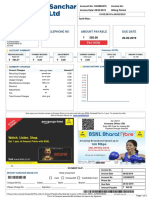 BSNL Bill | PDF | Receipt | Payments