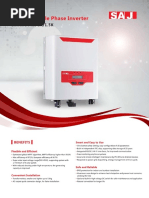 Datasheet INVERSOR SOLAR SAJ 10KW MONOFÁSICO 220V-R6-10K-S3 | PDF