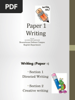 IGCSE Narrative Writing Examples | PDF