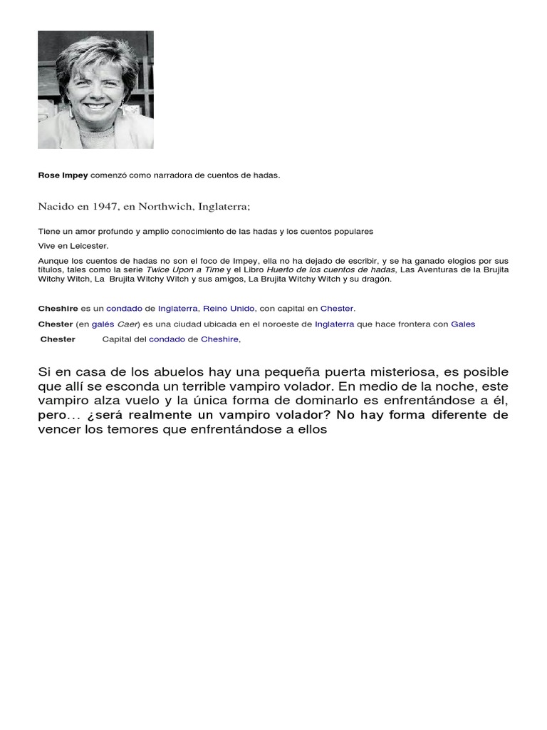 Biografia Rose Impey | PDF