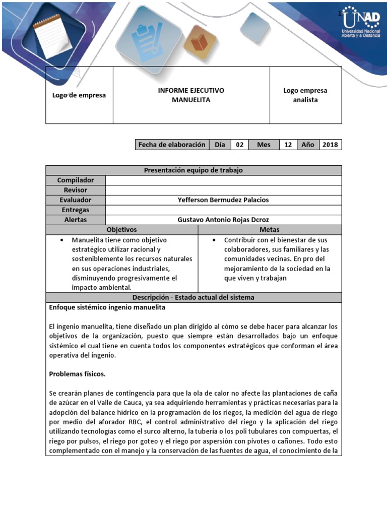 Plantilla Entrega Fase 5 - Informe Ejecutivo | PDF | Riego | Rúbrica ... Plantilla Entrega Fase 5 - Informe Ejecutivo | PDF | Riego | Rúbrica ...