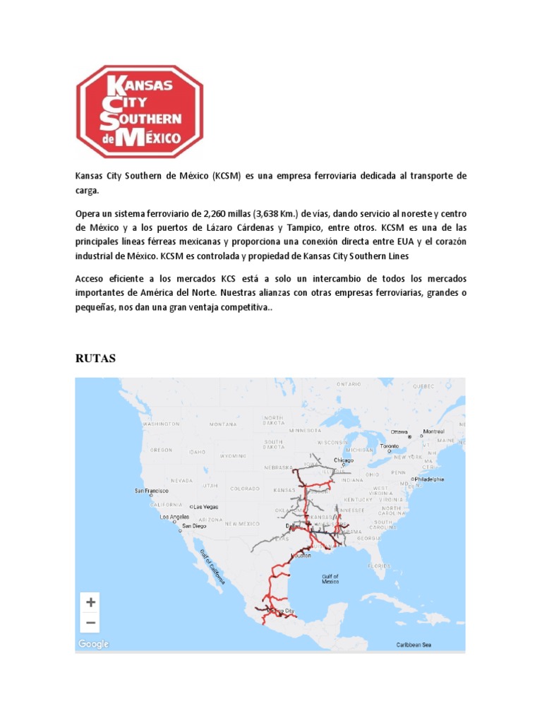 Kansas City Southern de México | PDF | Transporte