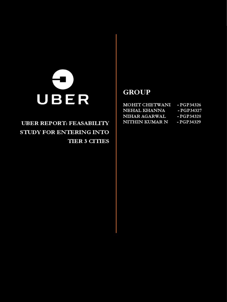Uber Report PDF | PDF | Taxicab | Public Transport
