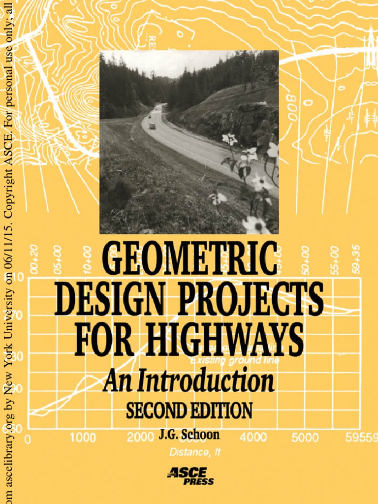 Geometric Design For Highways GEOMETRIC PDF | PDF
