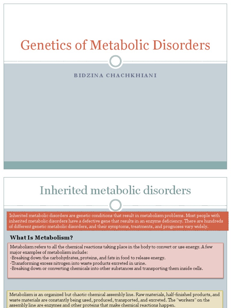 Genetics of Inherited Metabolic Disorders | PDF | Zygosity | Allele