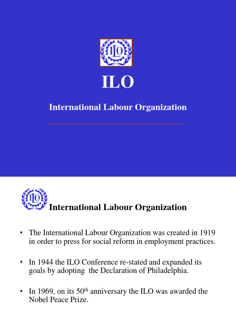 ILO General | PDF | International Labour Organization | Labour Relations