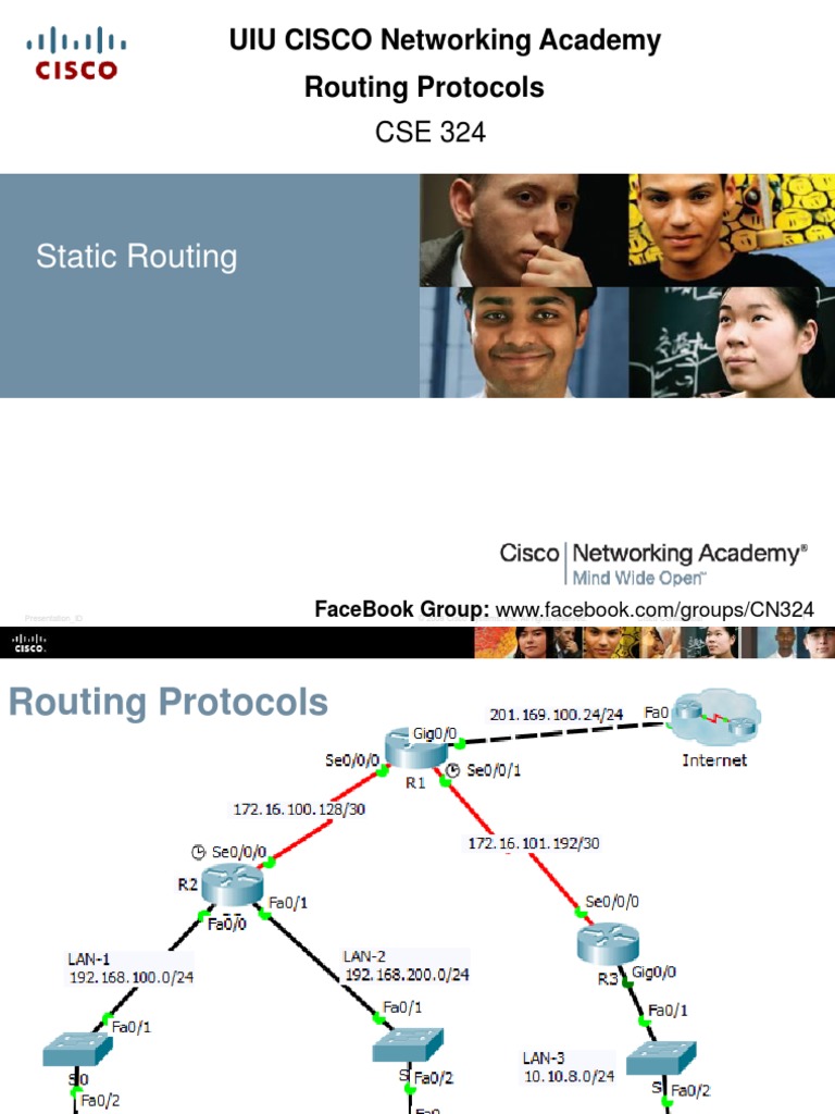 CSE 324 - Lab-4 Routing - Static | PDF | Routing | Router (Computing)