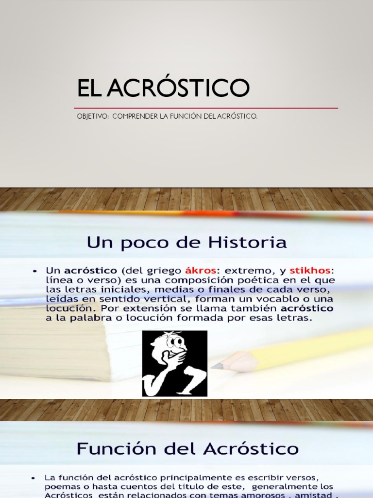 Actividades de Acrósticos Creativos | PDF | Estudios de idiomas ...