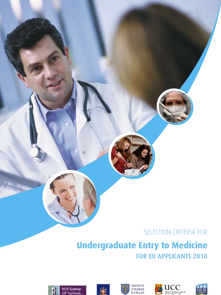 Undergraduate Entry To Medicine: Selection Criteria For | Download Free ...