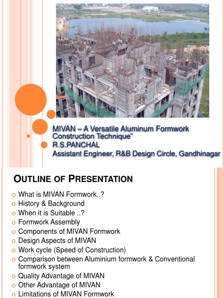 Mivan - A Versatile Aluminum Formwork Construction Technique" | PDF ...