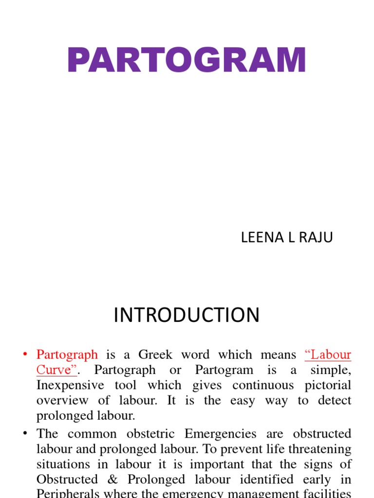 Partogram CORRECTED | PDF | Childbirth | Human Pregnancy
