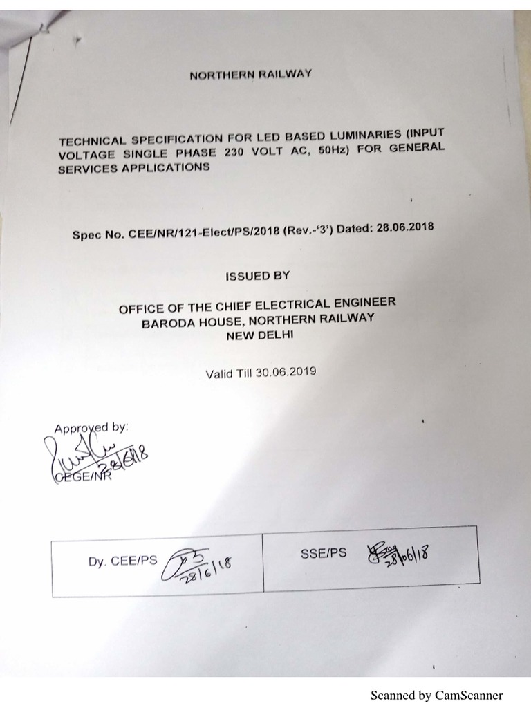 CEE Specifications | PDF