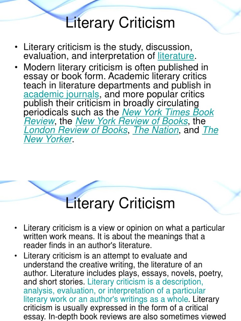 AP Literary Criticism | PDF | Literary Criticism | Archetype