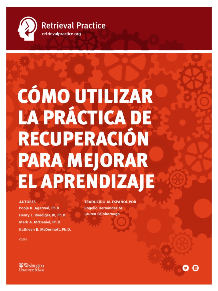 Retrieval Practice Guide Spanish | PDF | Memoria | Aprendizaje