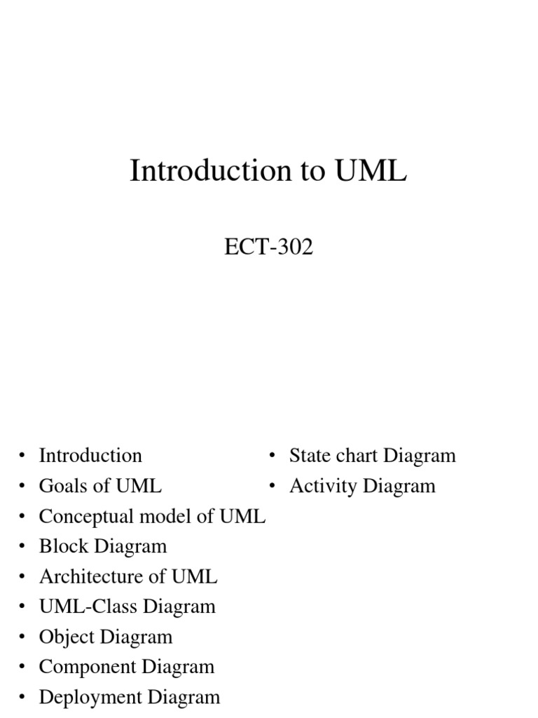 Introduction To UML | Download Free PDF | Class (Computer Programming ...