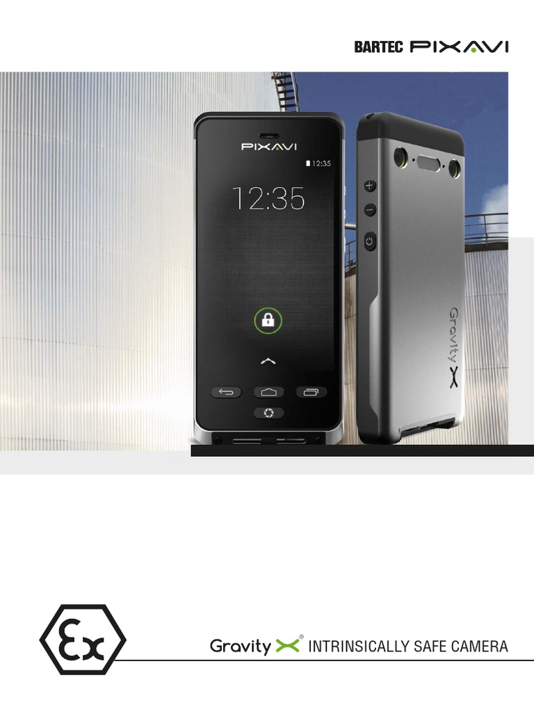 BARTEC PIXAVI Gravity X Intrinsically Safe Camera | Camera | Android (Operating System)