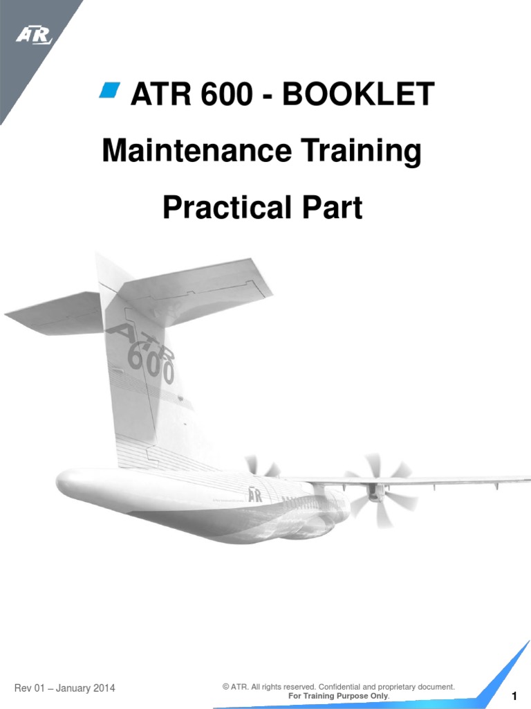 BOOKLET ATR-600 Rev 01 PDF | PDF | Valve | Electric Power