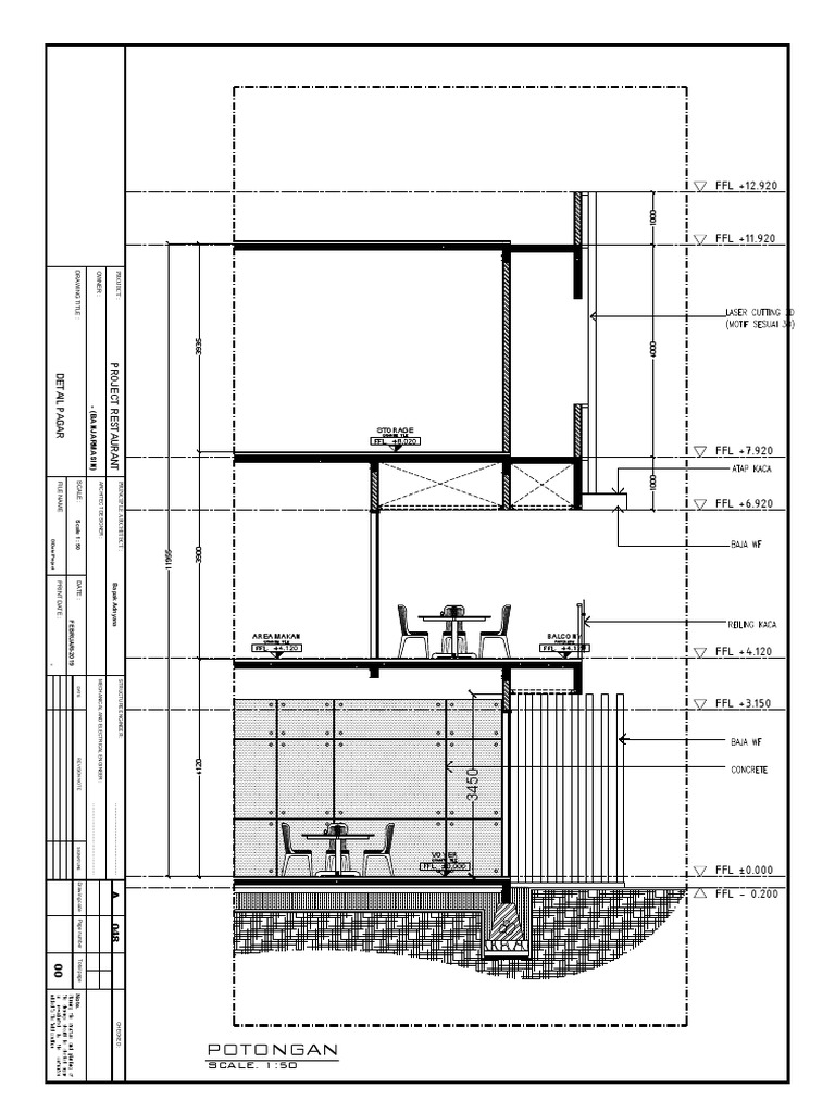 FFL Levels Restaurant Plans | PDF | Computer Data | Data Management