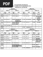 C Uj Exam Timetable Format 2025 | PDF | Academic Term